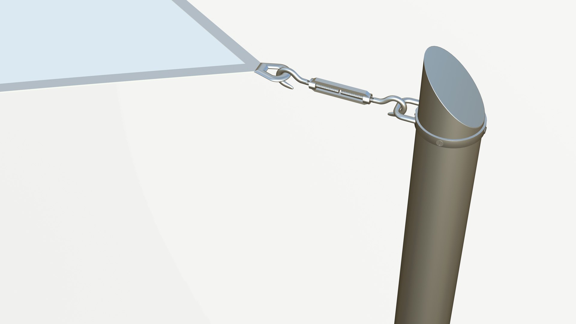 3D Shade Tensile Structure model - TurboSquid 2040851