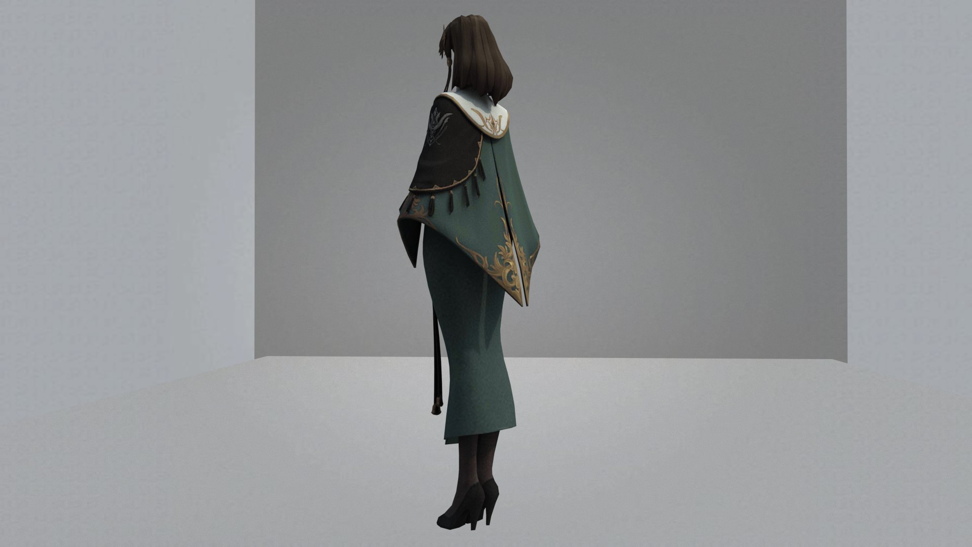 Magic female body dress clothes model - TurboSquid 2067956