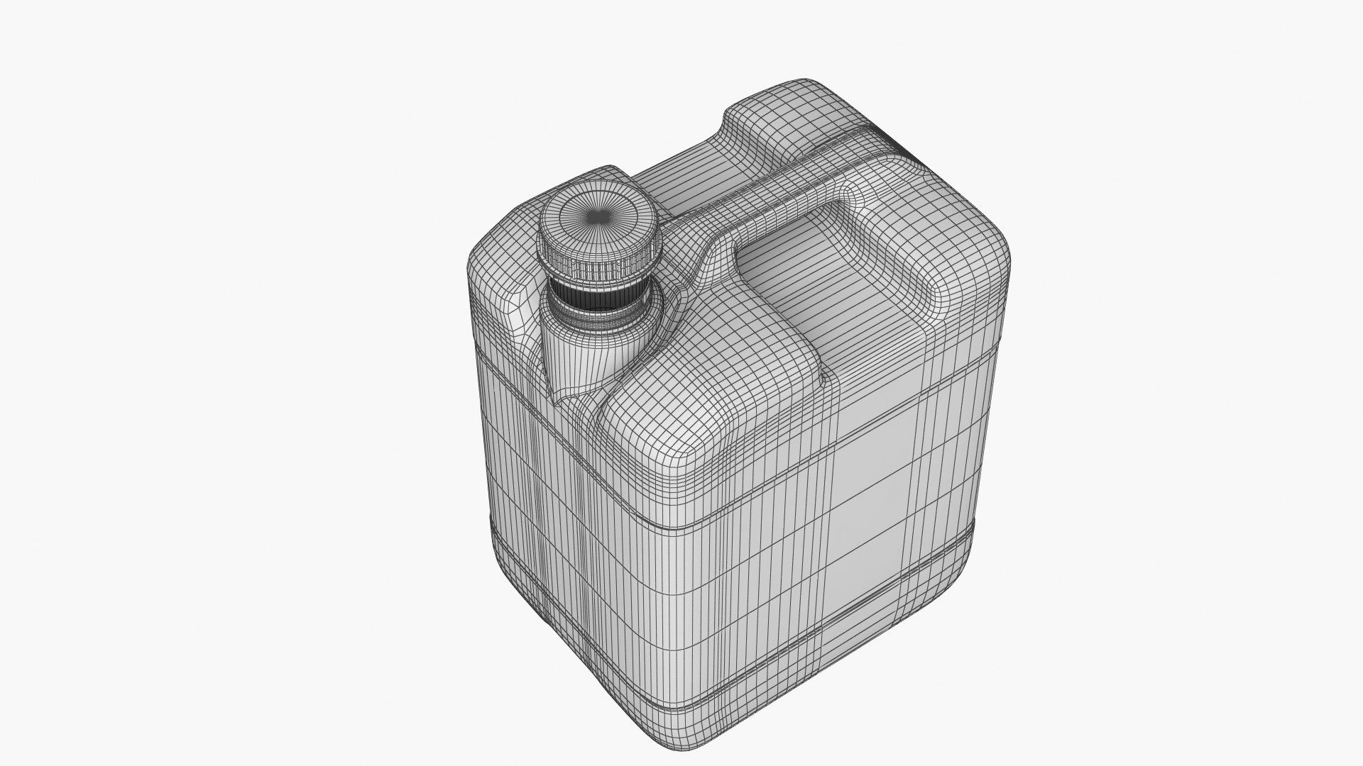 3D Plastic Jerry Can - TurboSquid 1936250