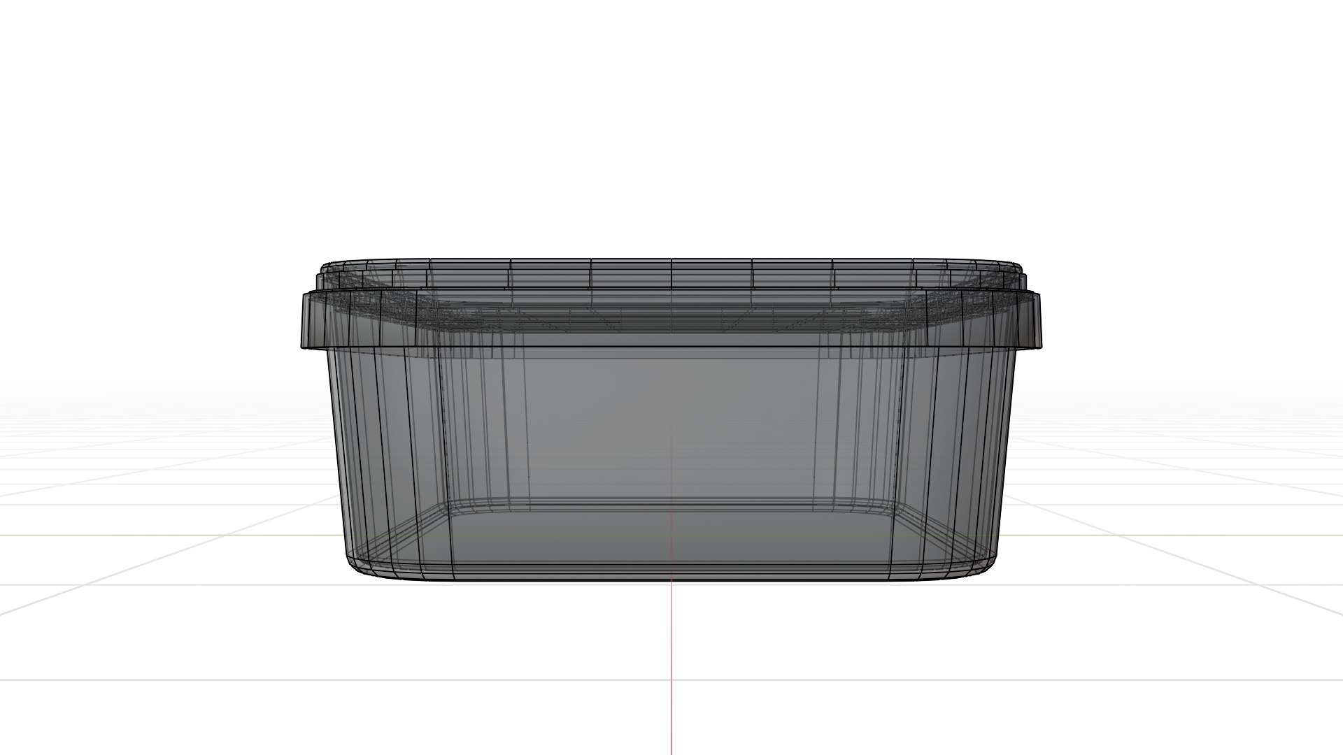 Plastic Container Box 3D Model - TurboSquid 2384227