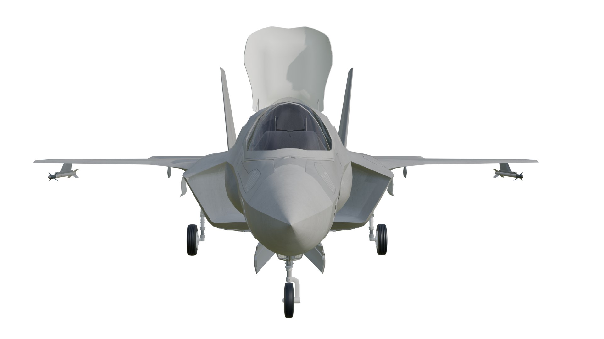 3D Model Modern Fighter VTOL Jet F-35B II - TurboSquid 2431305