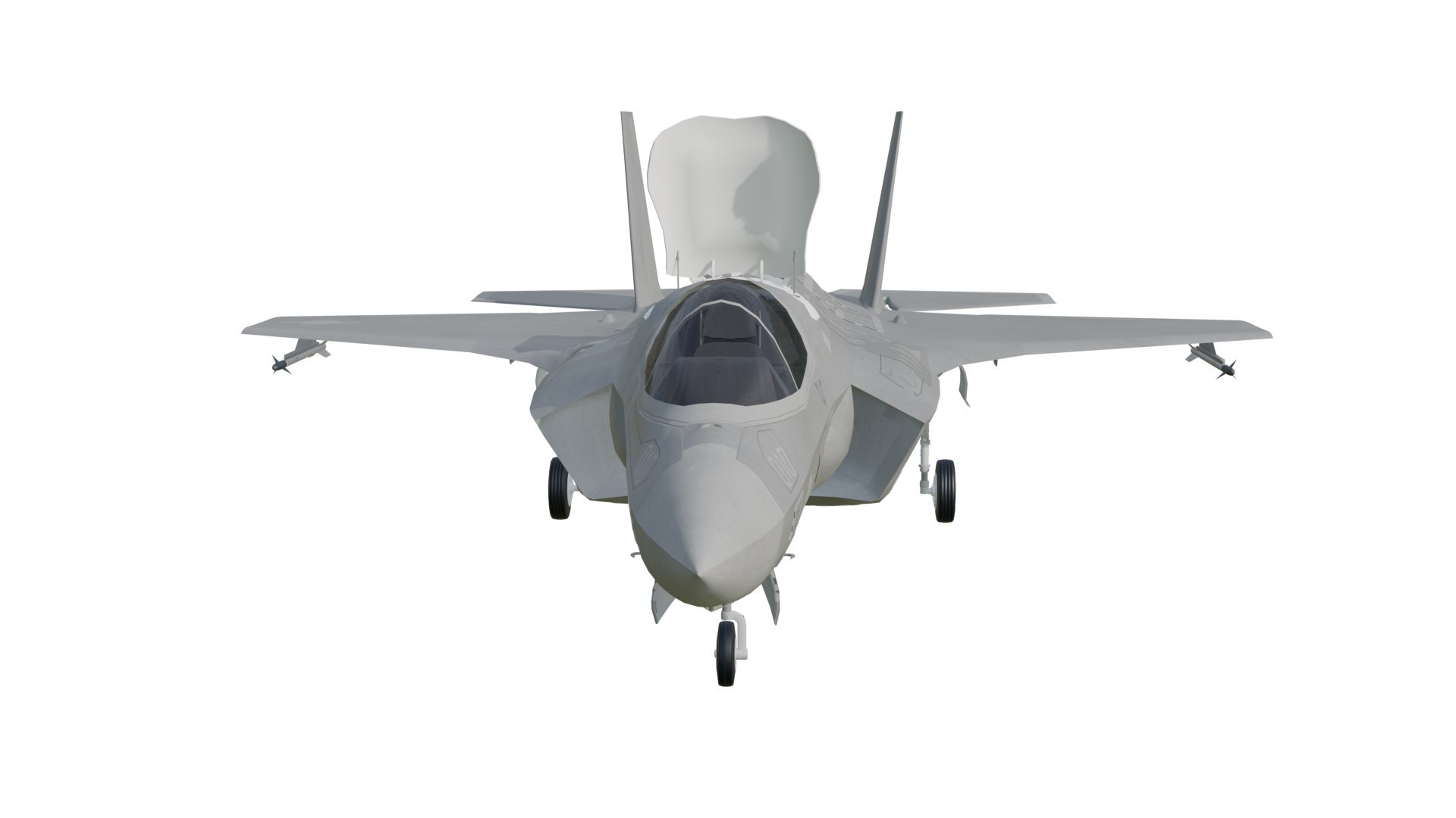 3D Model Modern Fighter VTOL Jet F-35B II - TurboSquid 2431305