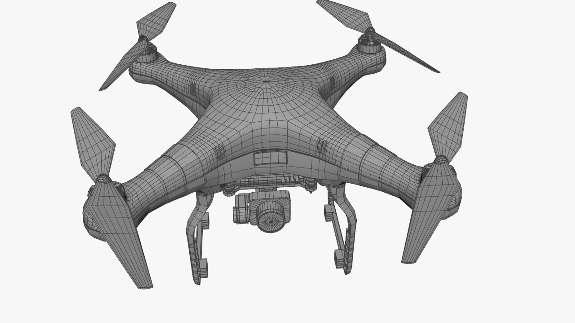 3d Quadcopter Drone Quads Model