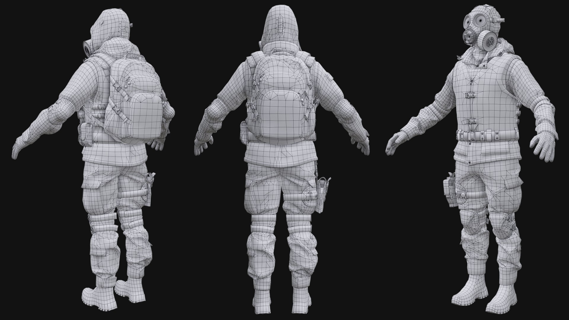 Mercenary Soldier 3D - TurboSquid 1947855