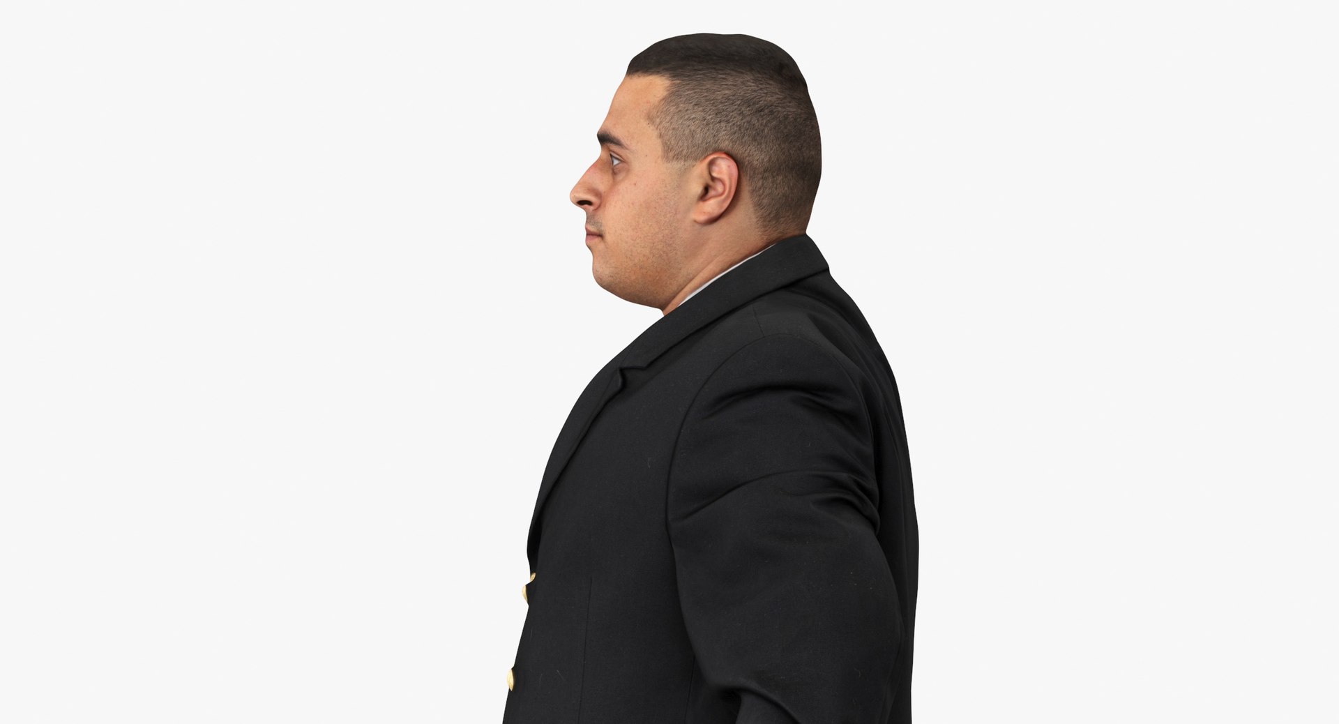 Tyler Sea Captain Uniform A Pose model - TurboSquid 2089141