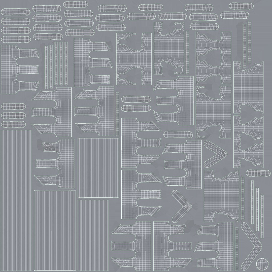 Modular Truss Frame 01 3D - TurboSquid 2385799