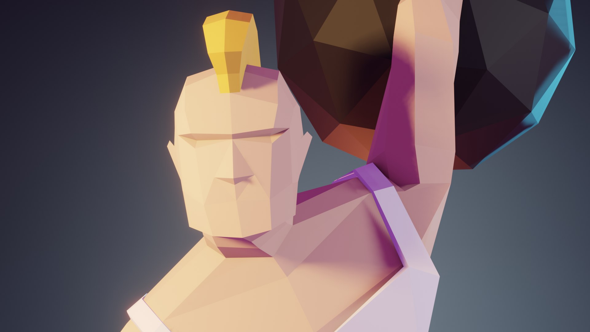 Low Poly Character 3D Model - TurboSquid 2085918
