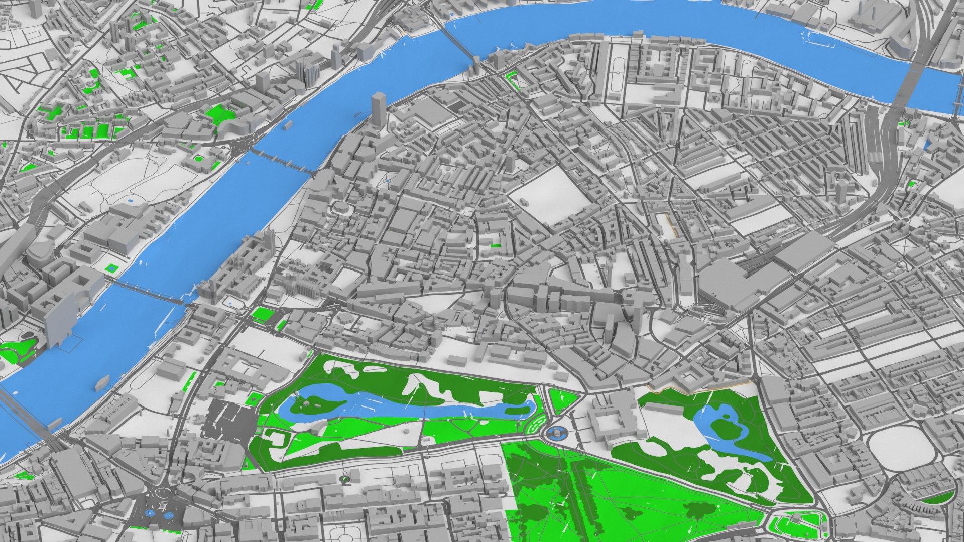 3D London Westminster Model - TurboSquid 1511908