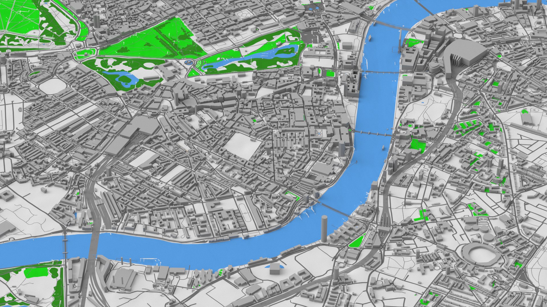 3D London Westminster Model - TurboSquid 1511908