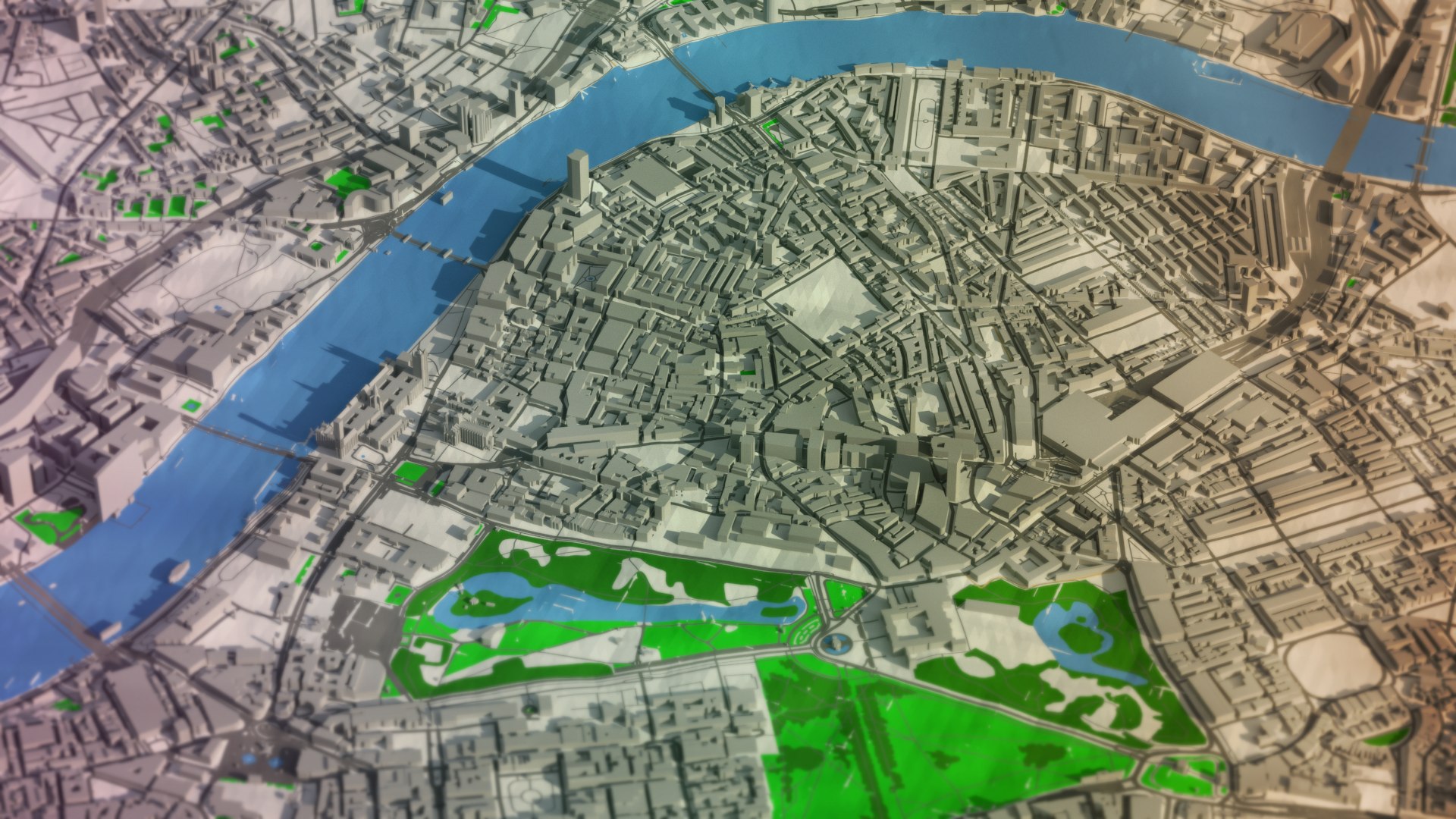 3D London Westminster Model - TurboSquid 1511908