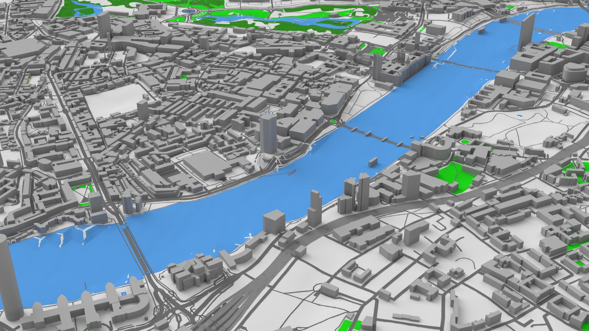 3D London Westminster Model - TurboSquid 1511908