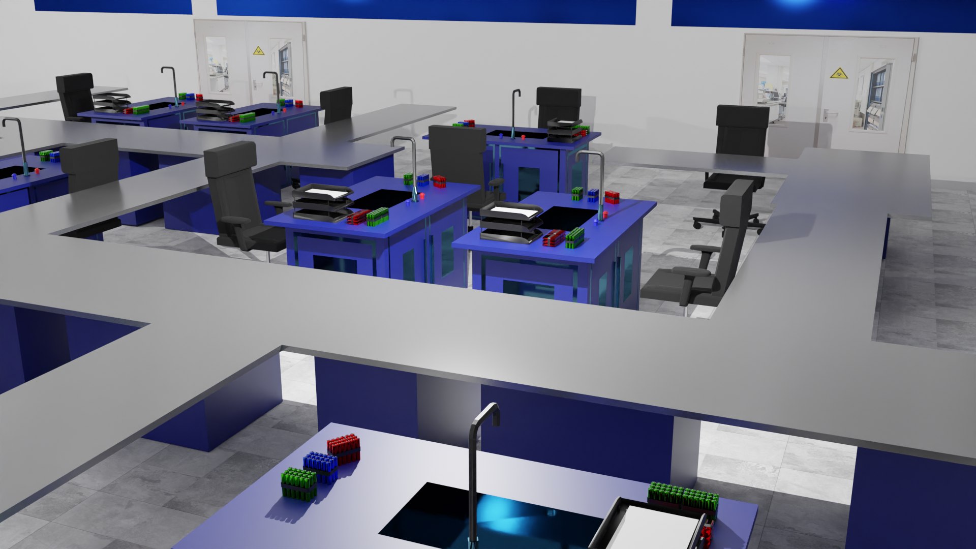 Laboratory Interior 3D - TurboSquid 2140777