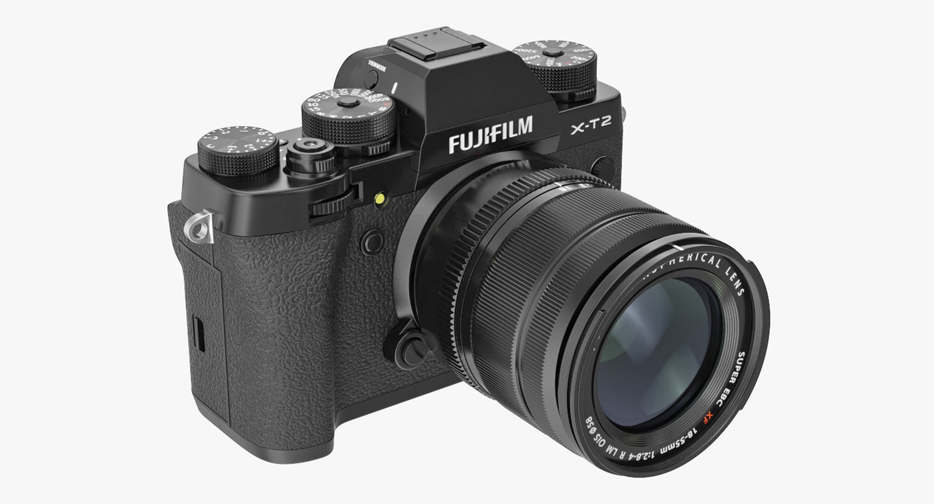 3D Model Mirrorless Digital Camera Fuji - TurboSquid 1179022