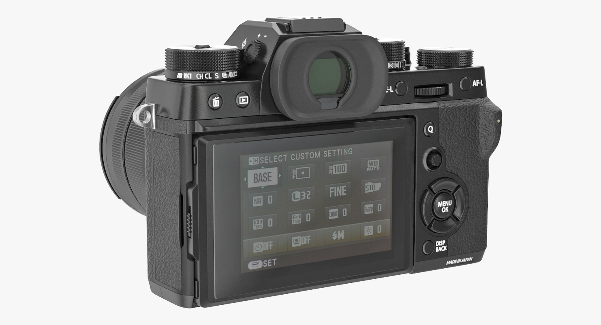 3D Model Mirrorless Digital Camera Fuji - TurboSquid 1179022