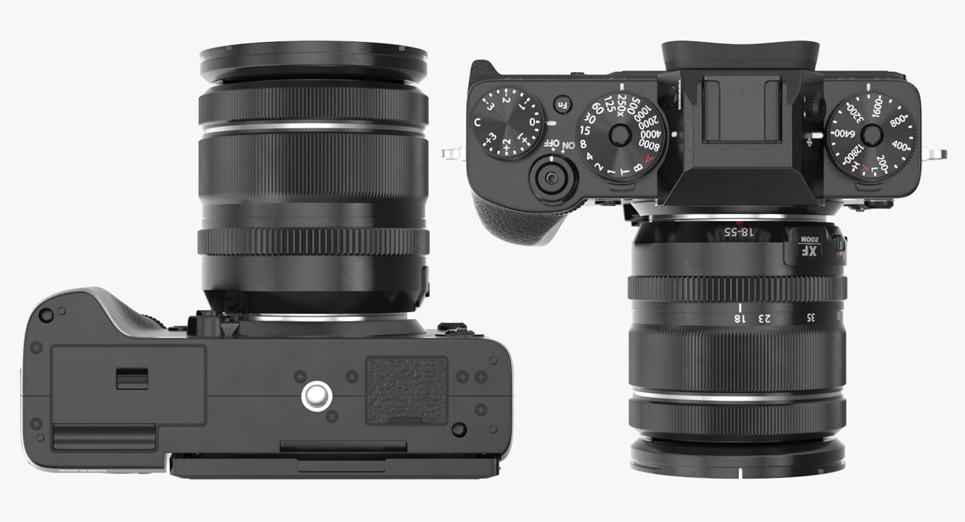 3D Model Mirrorless Digital Camera Fuji - TurboSquid 1179022