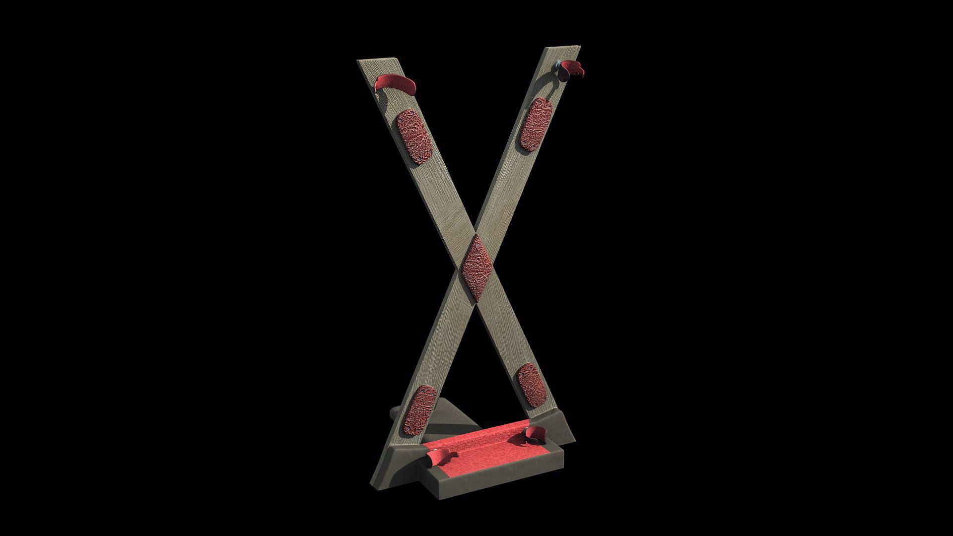 3D St Andrew Cross Model - TurboSquid 2066429