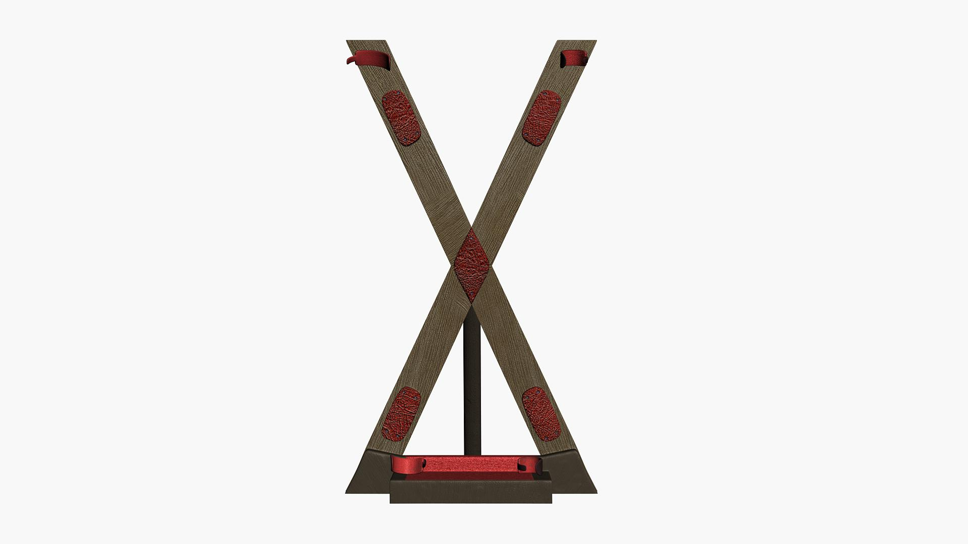 3D St Andrew Cross Model - TurboSquid 2066429