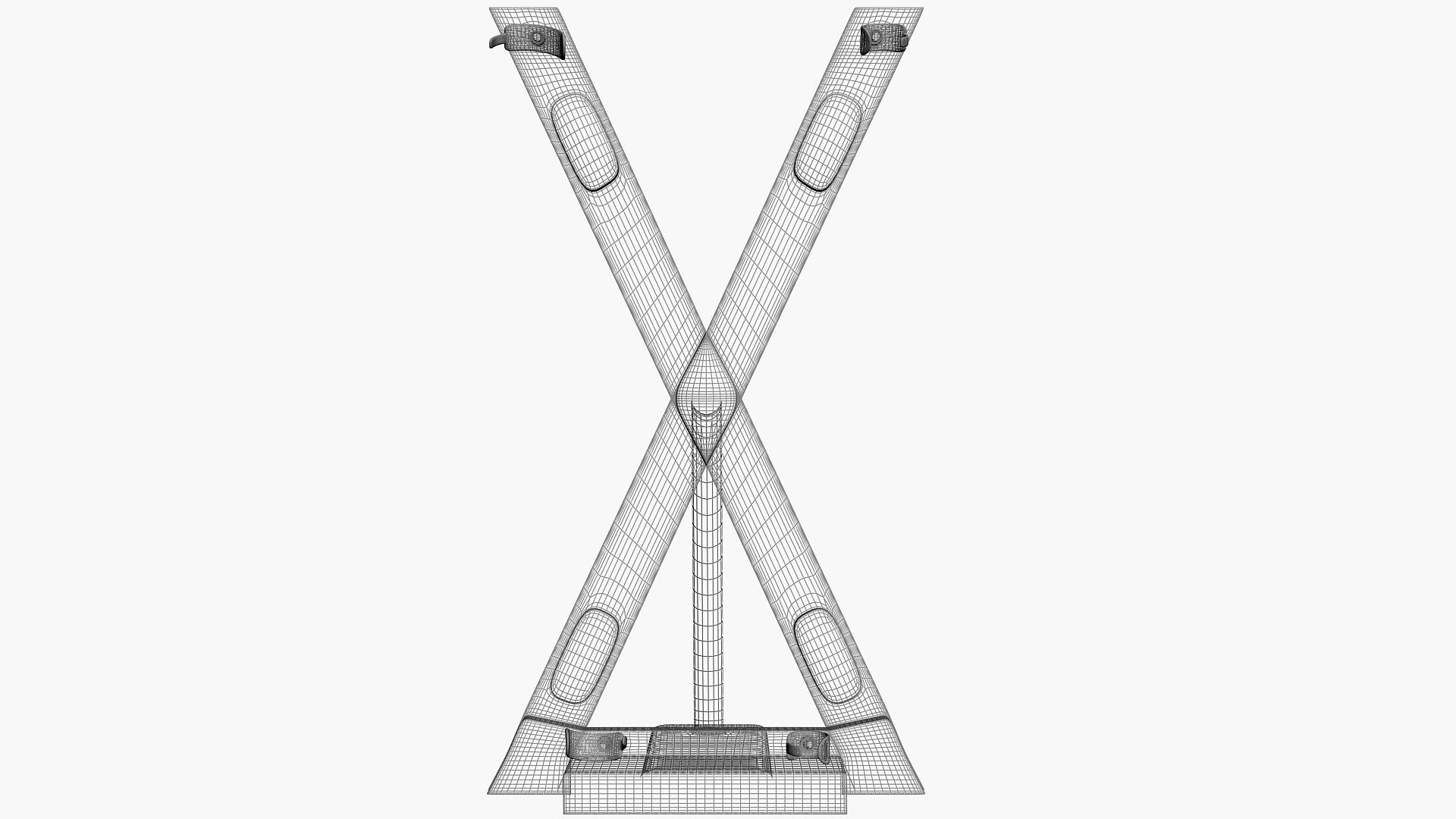 3D St Andrew Cross Model - TurboSquid 2066429