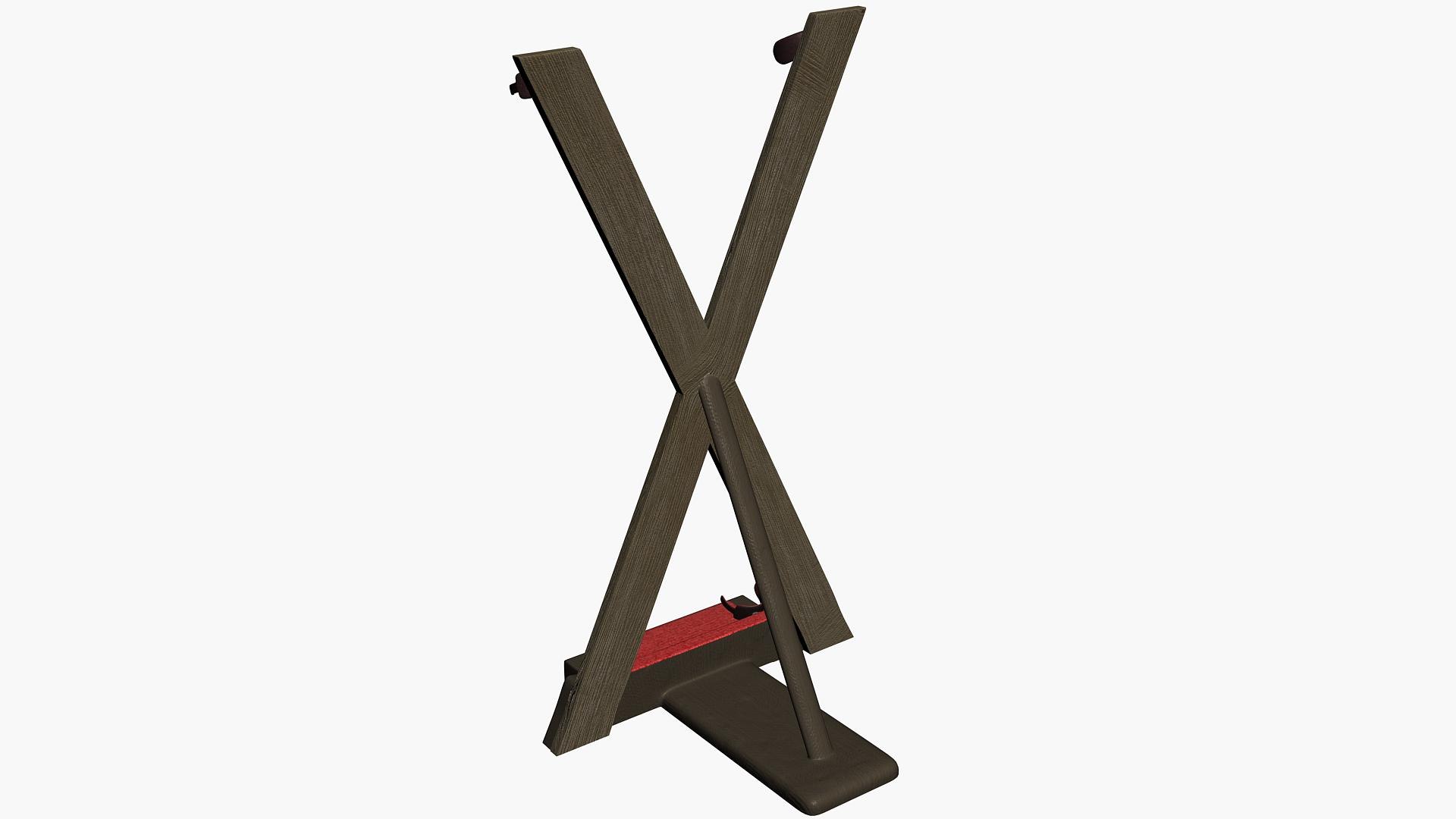 3D St Andrew Cross Model - TurboSquid 2066429