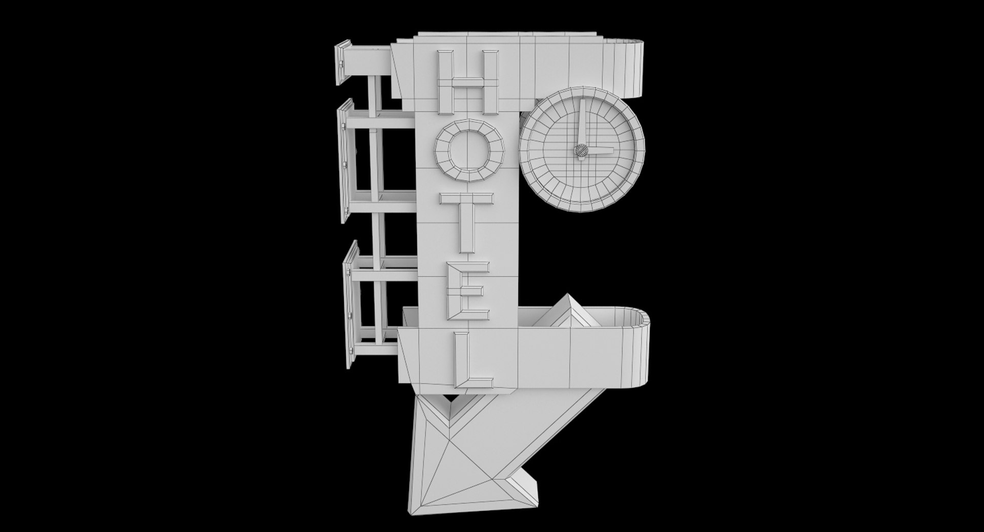 Old Sign Model - TurboSquid 1409966