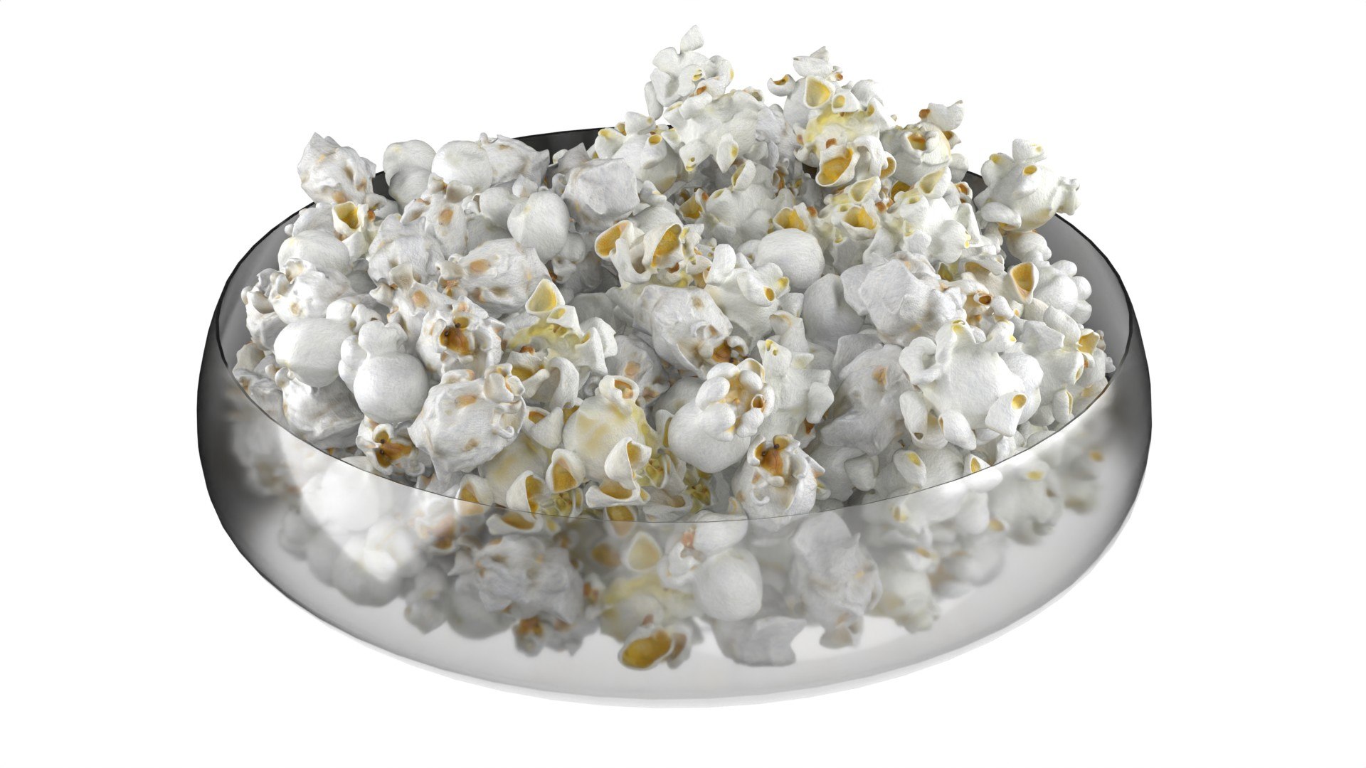 Popcorn Bowl Model - TurboSquid 2387844