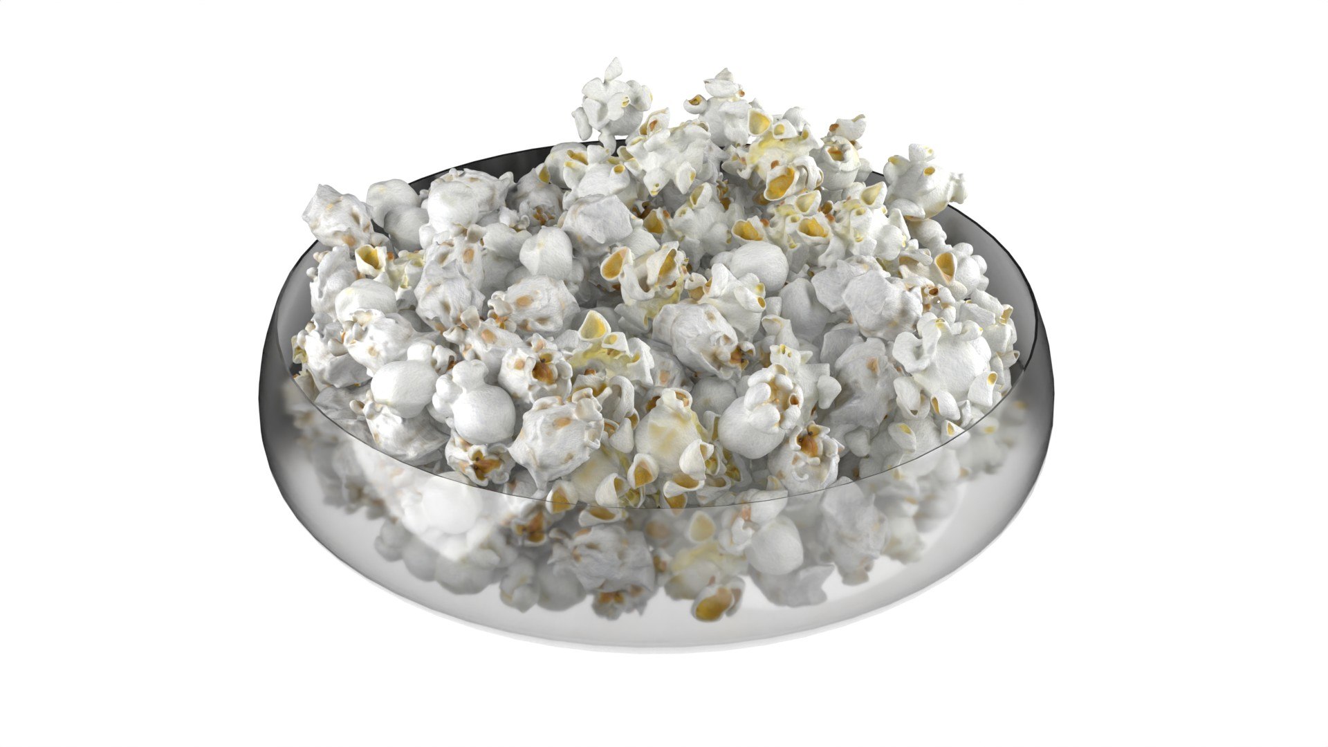 Popcorn Bowl Model - TurboSquid 2387844