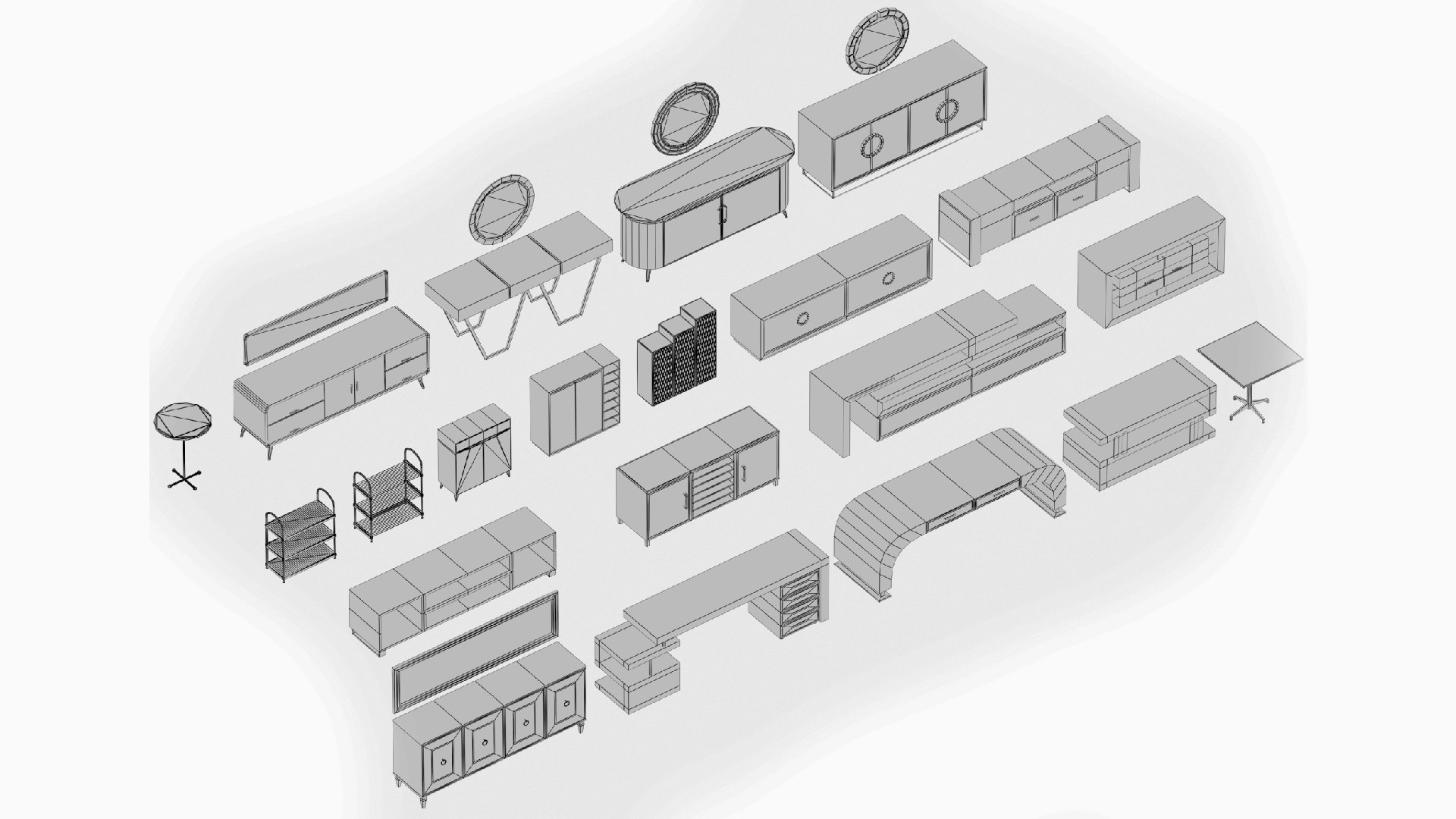 3D Model Collection Of Furniture And Bed Models 3D Model - TurboSquid ...