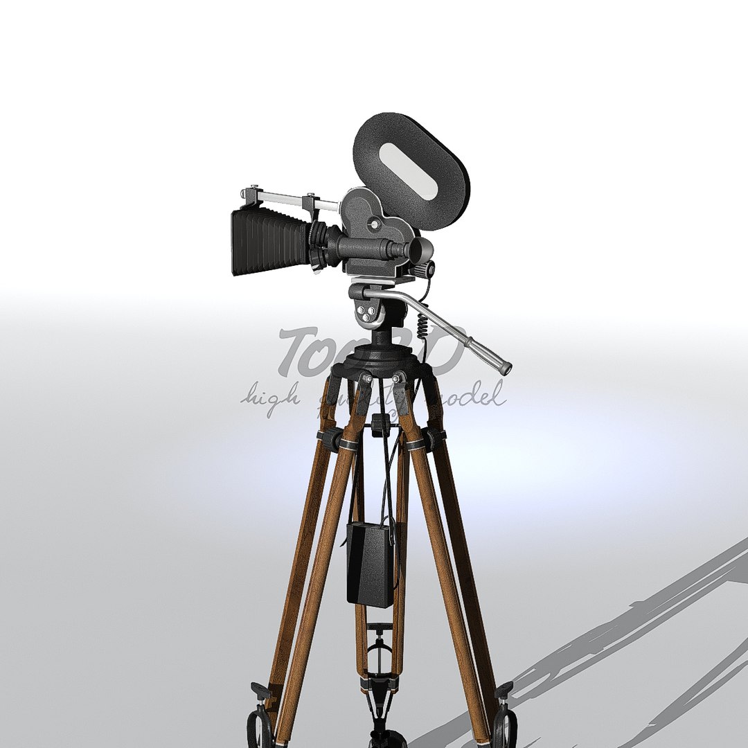 3D Old Camera Model - TurboSquid 1277712