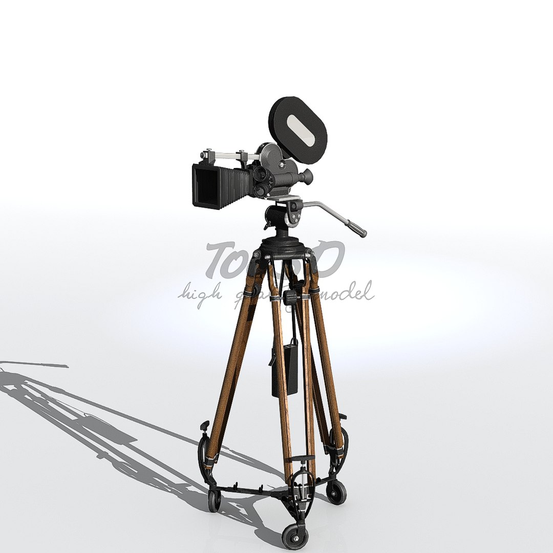 3D Old Camera Model - TurboSquid 1277712