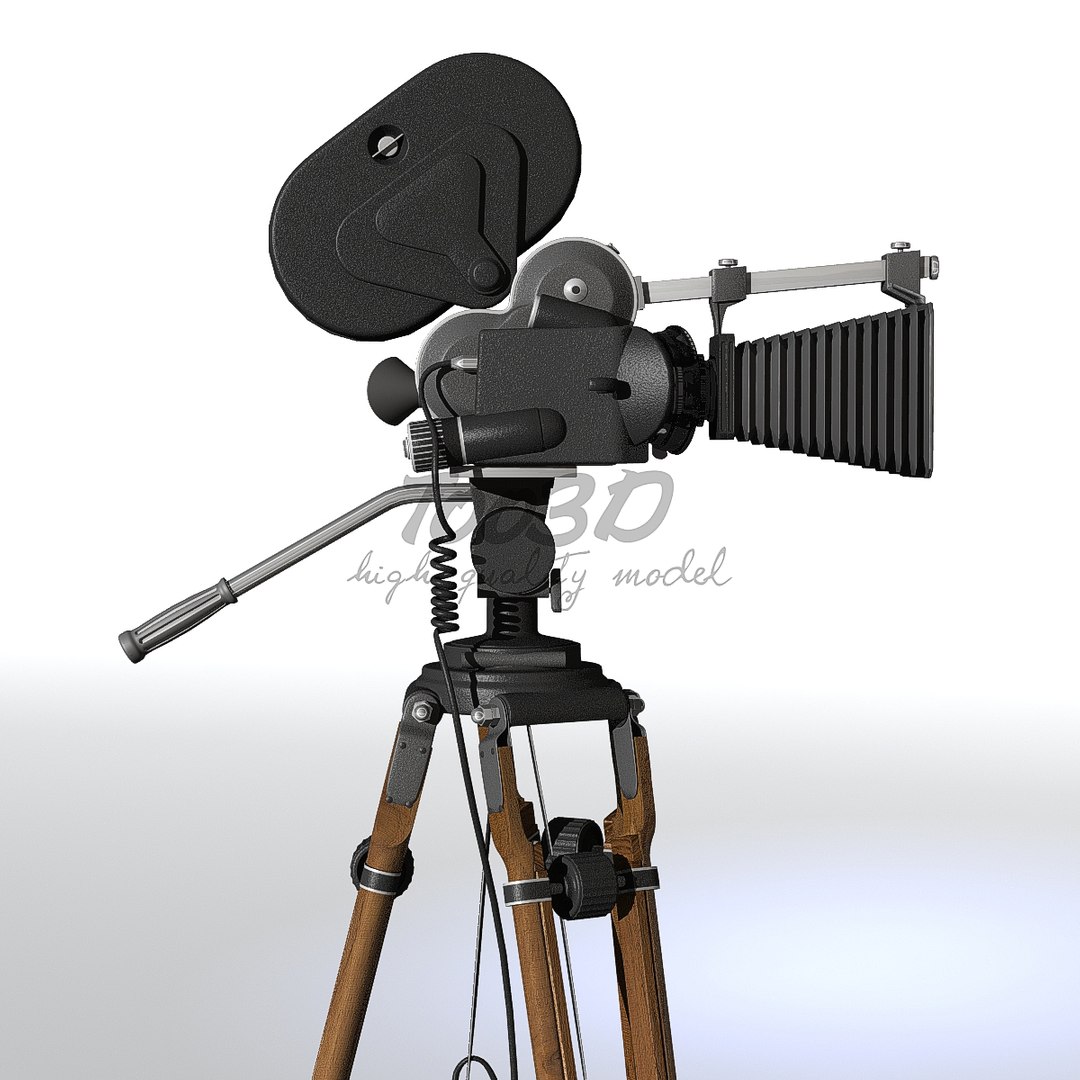 3D Old Camera Model - TurboSquid 1277712