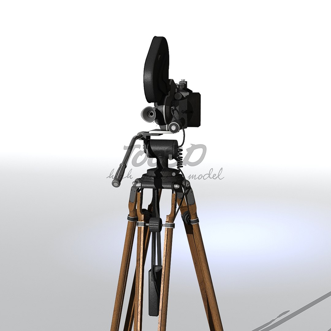 3D Old Camera Model - TurboSquid 1277712