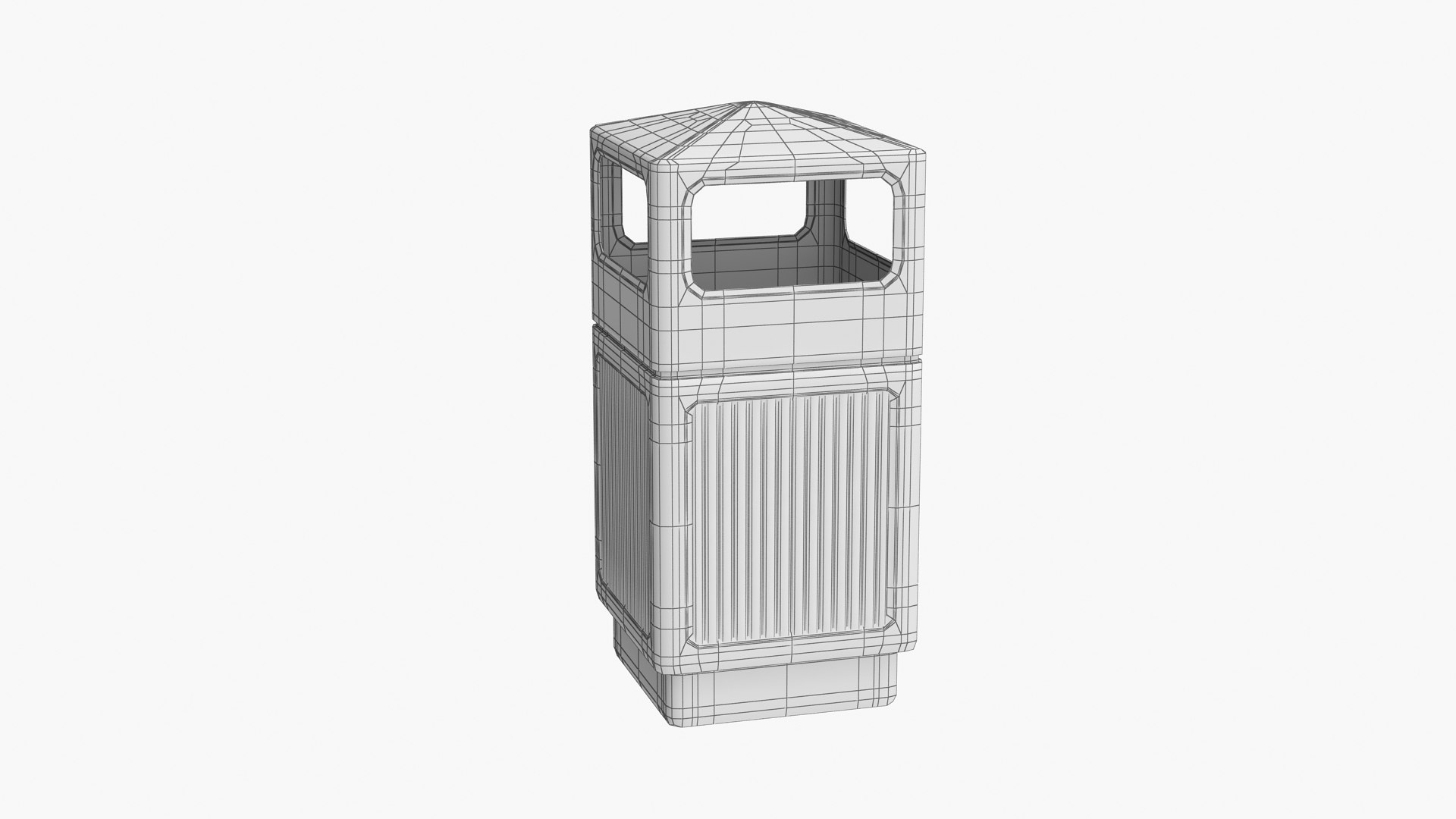 Trash Cans Colection 2 3D Model - TurboSquid 2345316