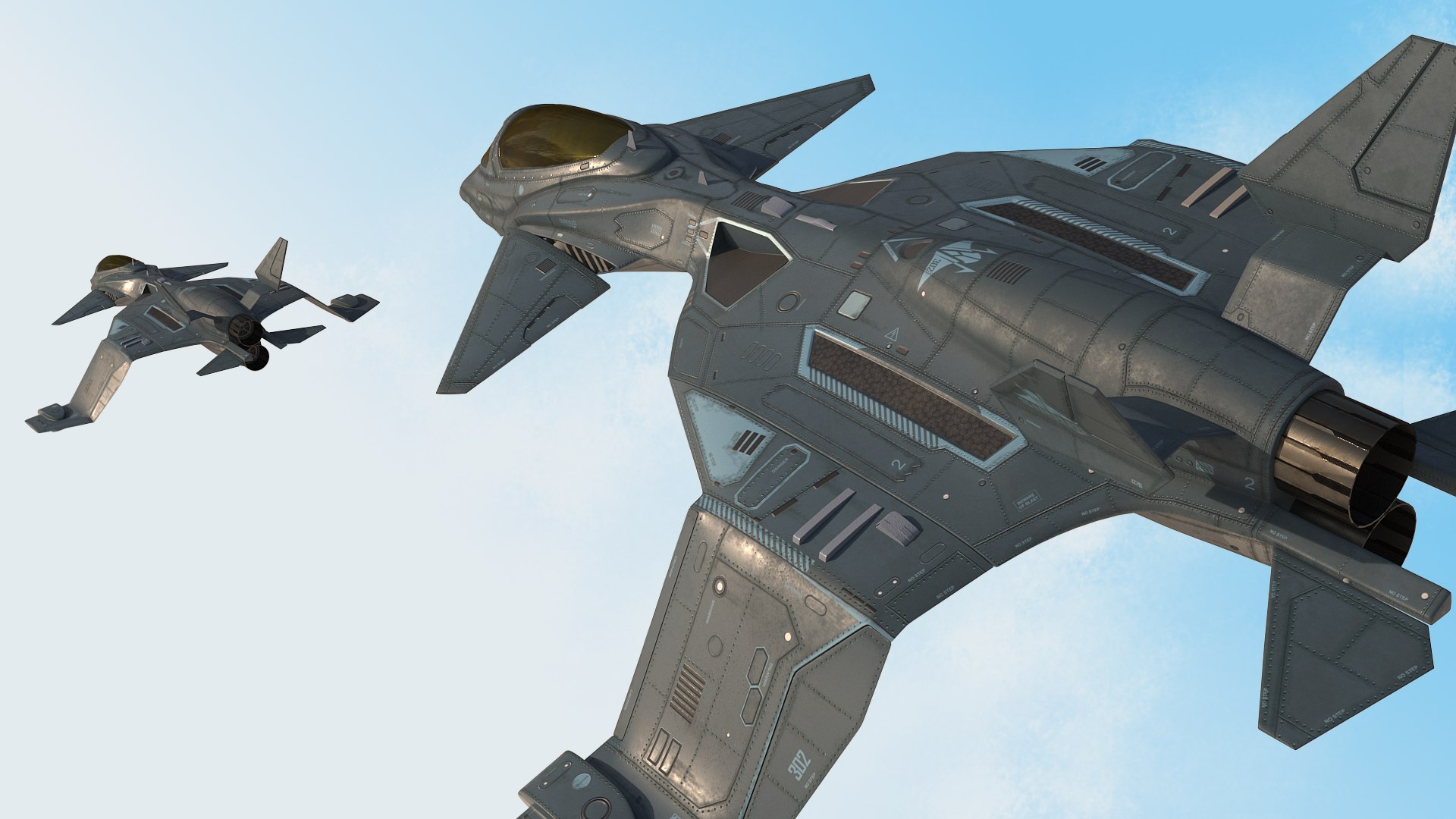 3D Spaceship Vehicle Model - TurboSquid 1671545