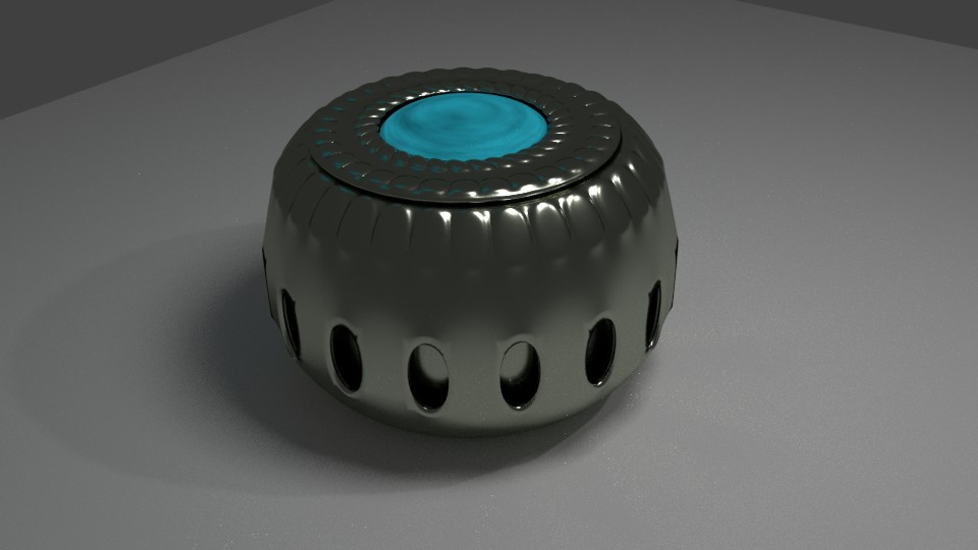 3d Obj Antique Box