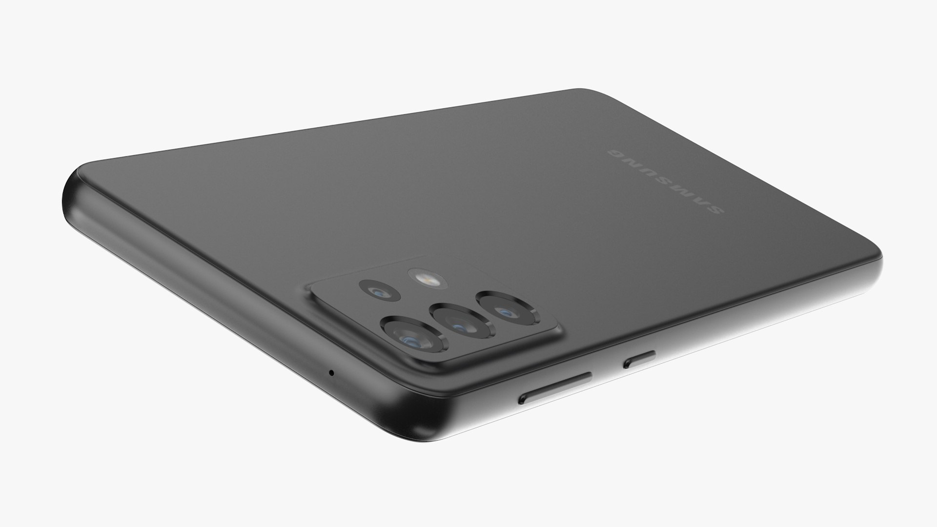 Samsung Galaxy A33 Black 3D Model - TurboSquid 1871362