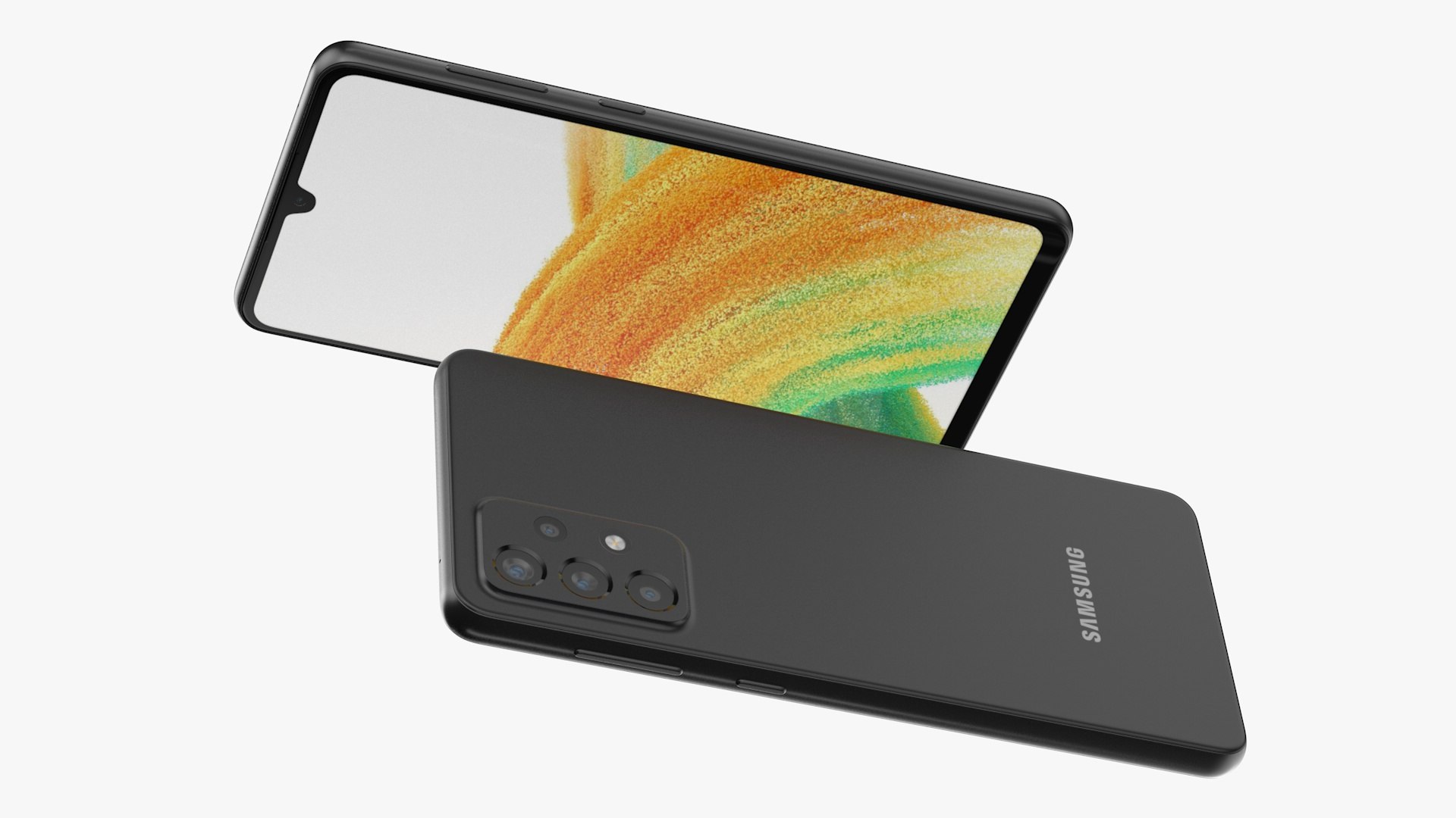 Samsung Galaxy A33 Black 3D Model - TurboSquid 1871362