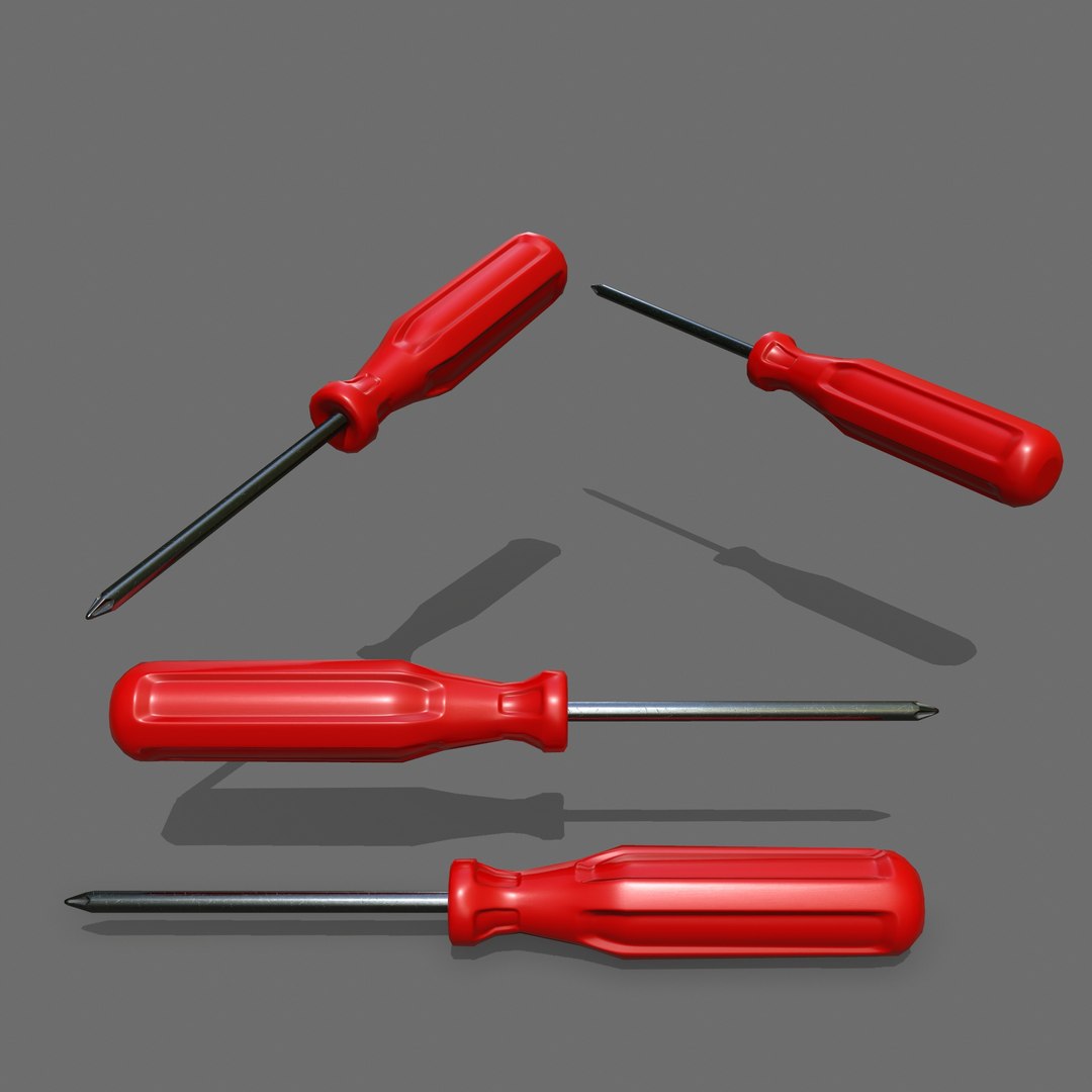 3D screwdriver 4 - TurboSquid 1521853