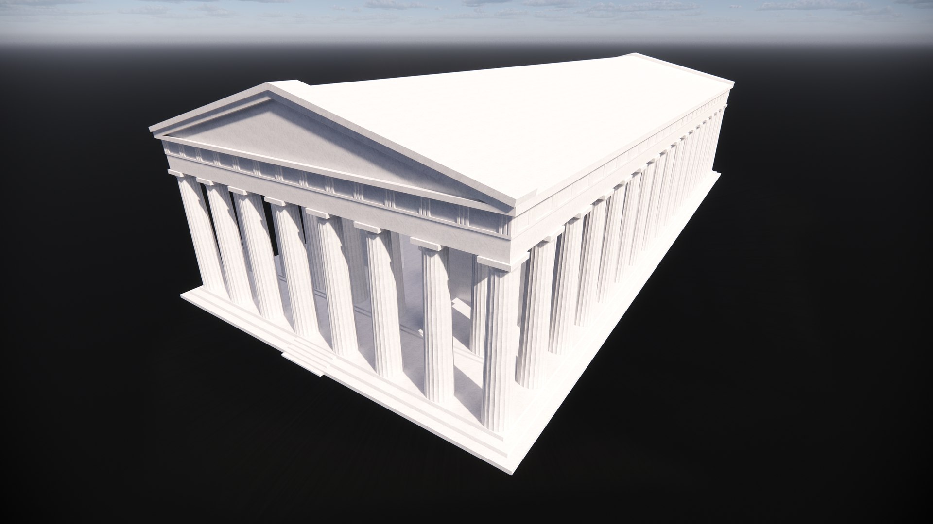 Parthenon 3D Model - TurboSquid 1938940