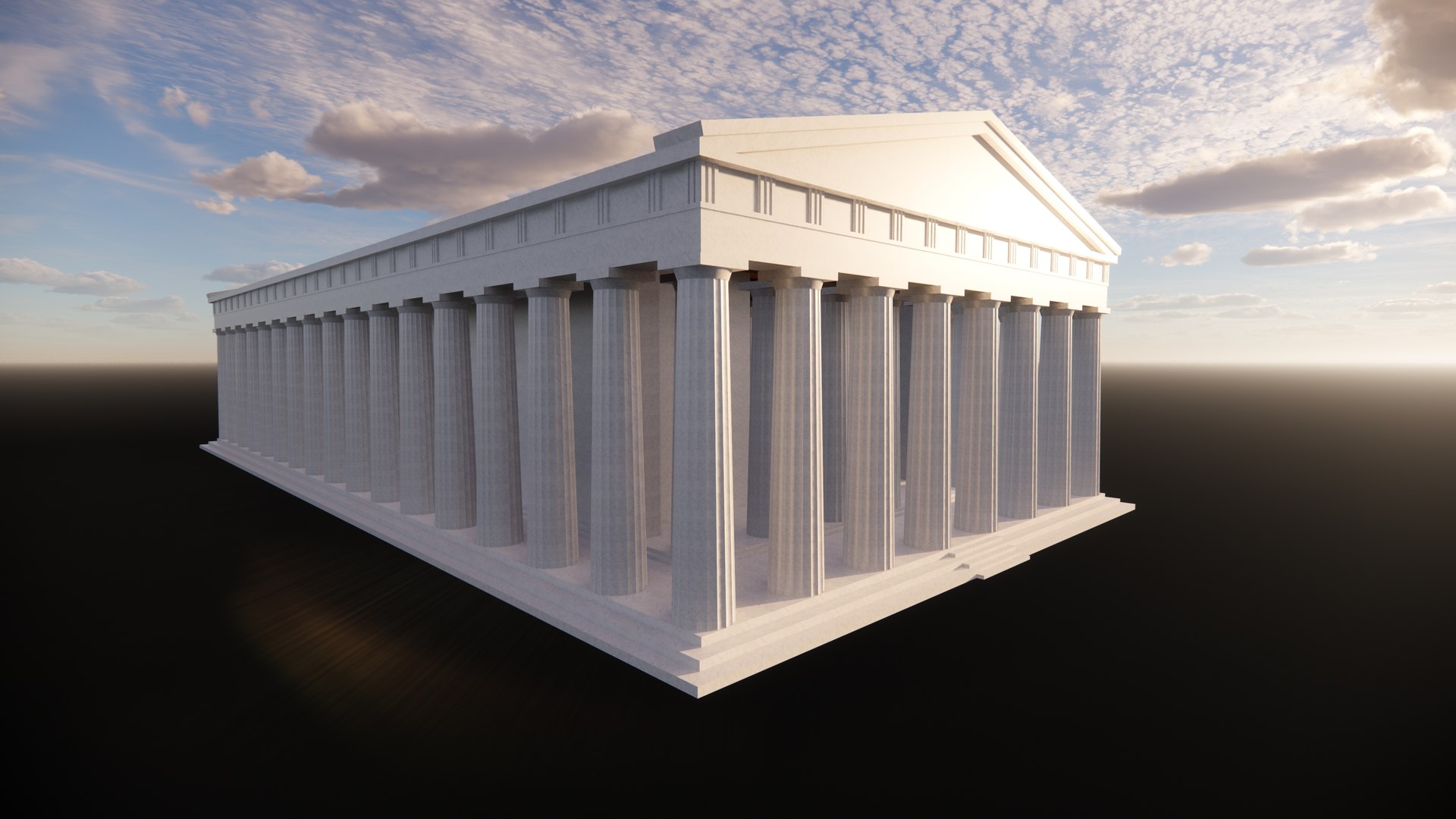 Parthenon 3D Model - TurboSquid 1938940