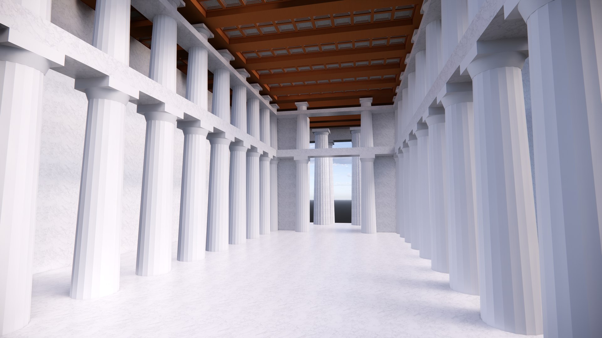 Parthenon 3D Model - TurboSquid 1938940