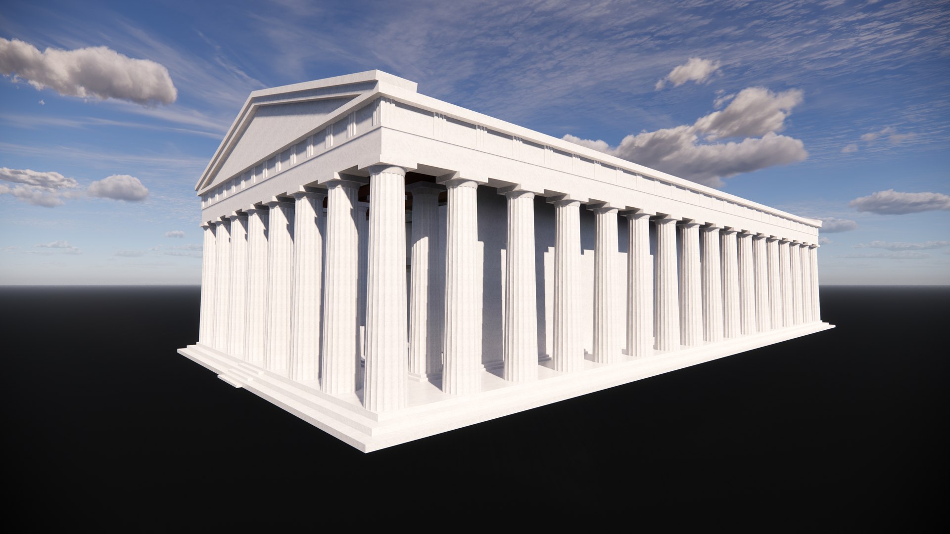 Parthenon 3D Model - TurboSquid 1938940