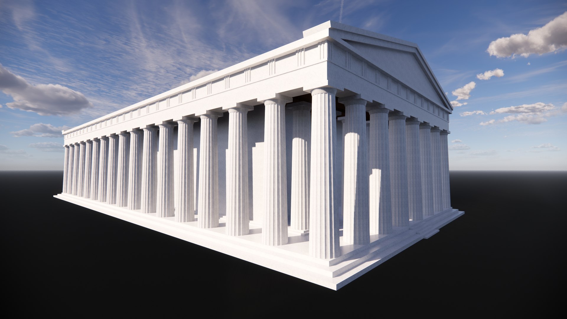 Parthenon 3D Model - TurboSquid 1938940