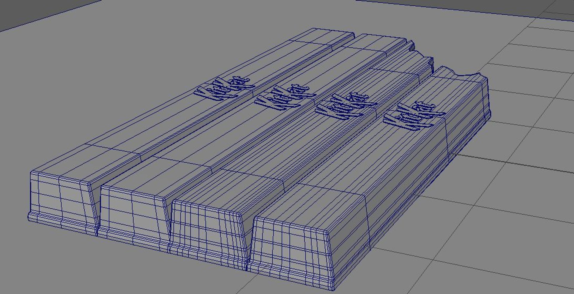 Chocolate Kit Kat 3D Model - TurboSquid 1484430