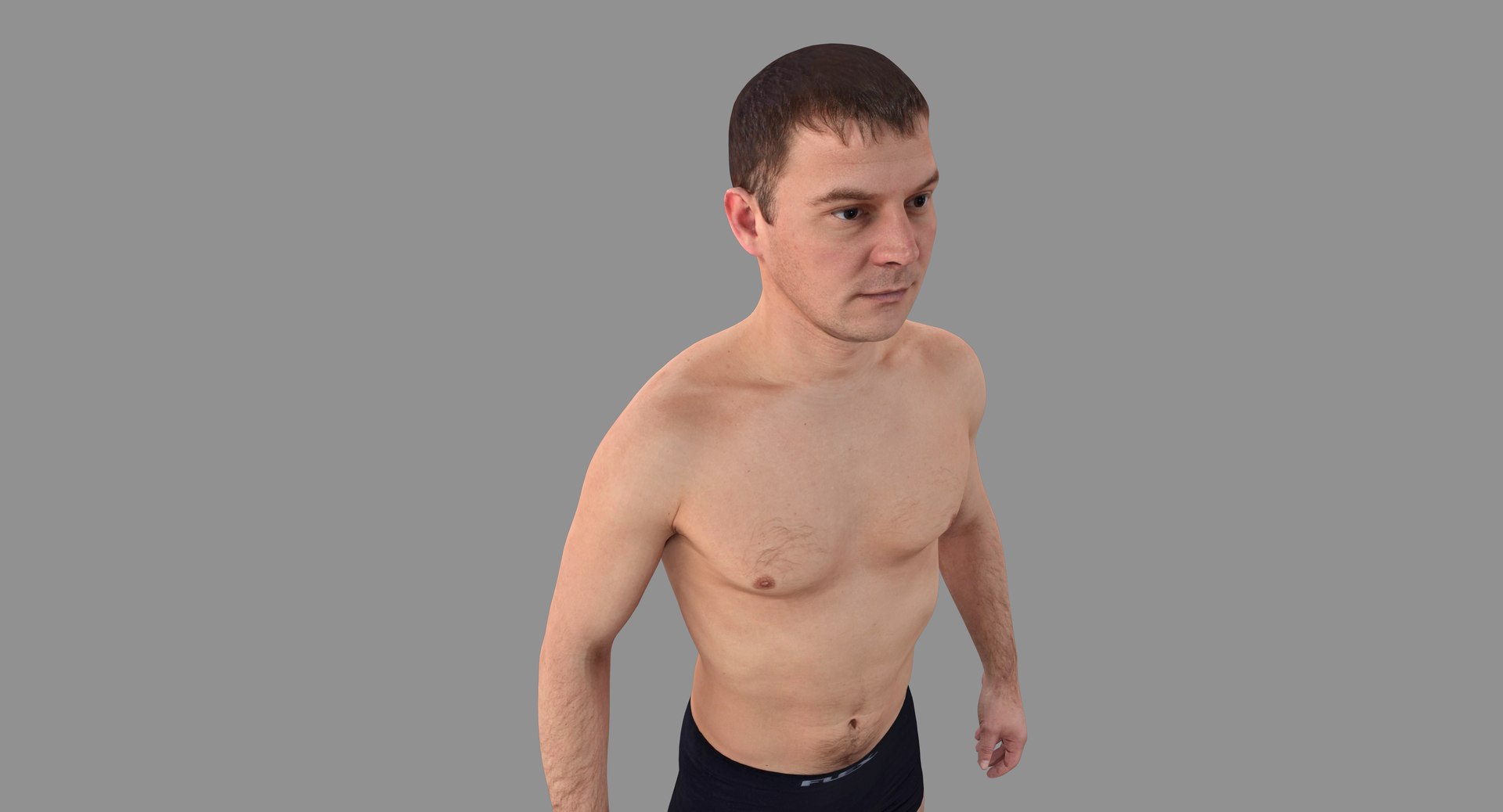 human rigging ready 3d model