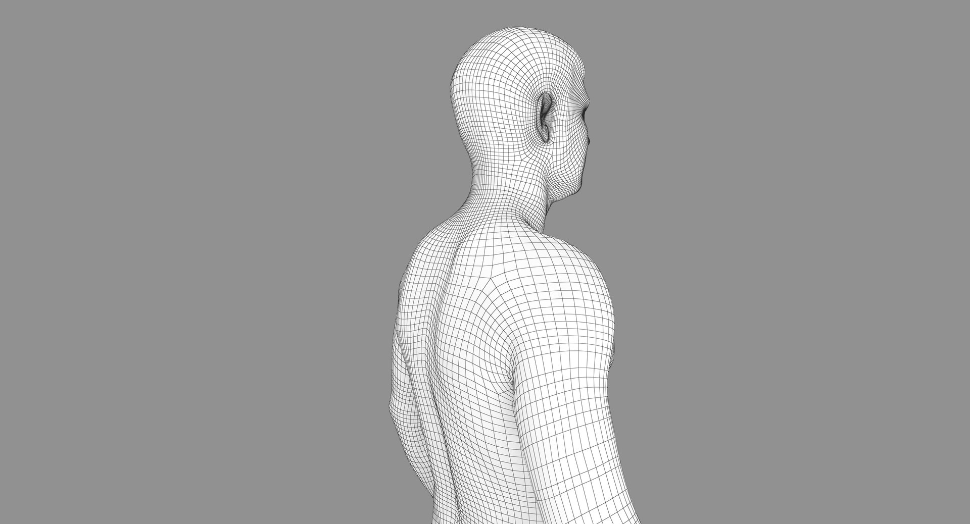 human rigging ready 3d model