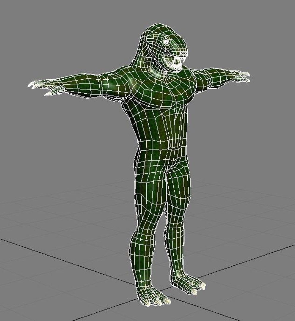 Character Snake 3d Model