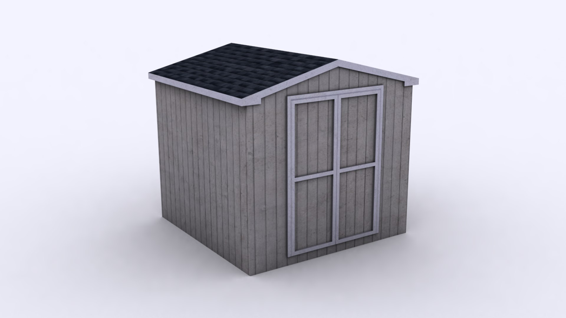 3d Model Shed