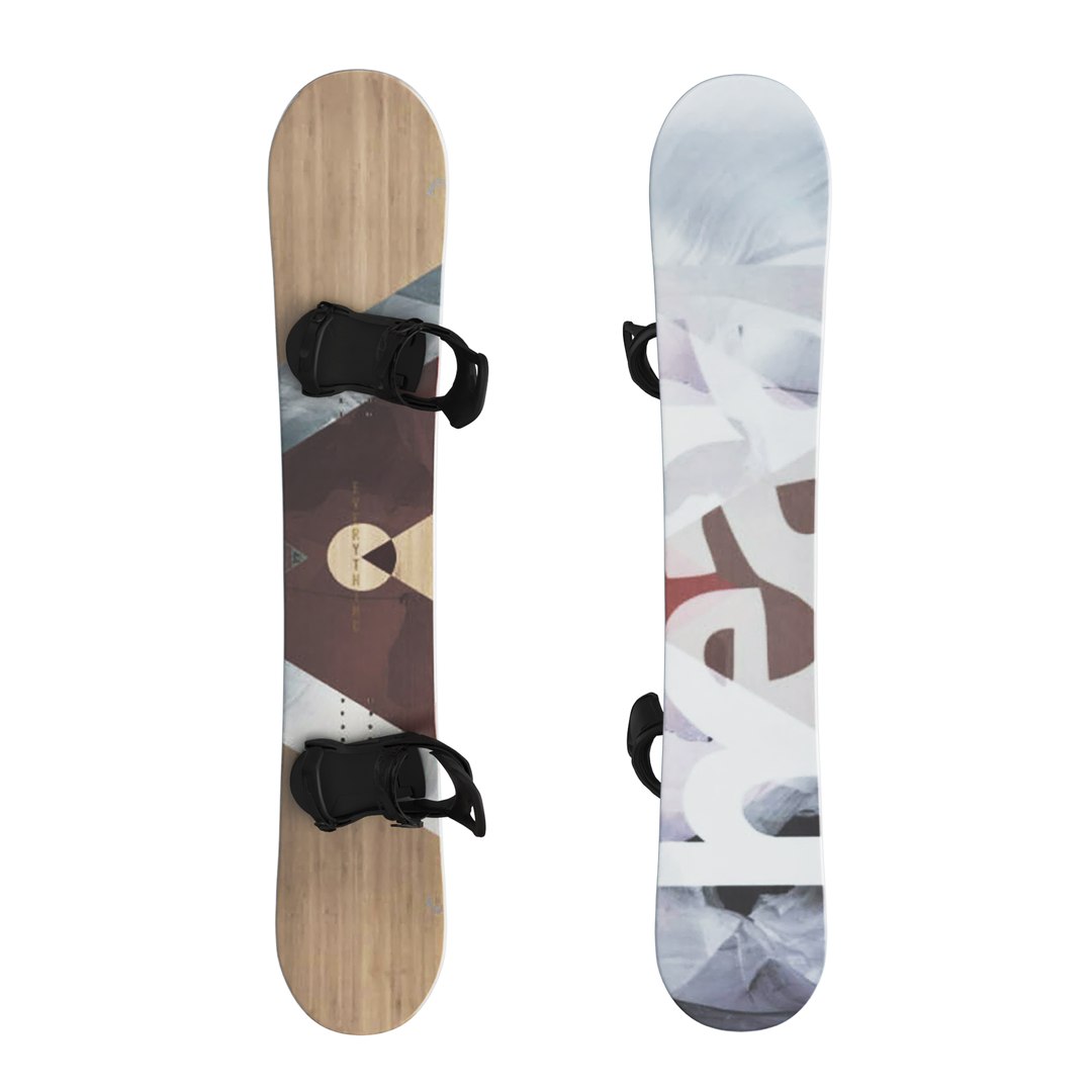 Snowboard Boards Model - TurboSquid 1663107