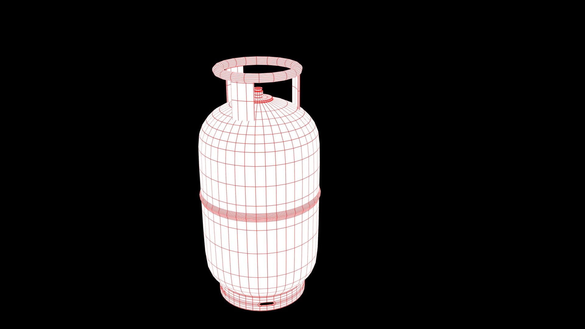 Gas Cylinder 3D Model - TurboSquid 2283387