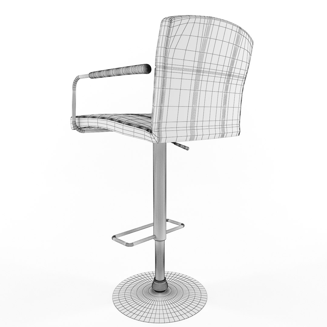 bar chair 3ds